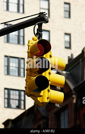 New York Traffic Lights Stock Photo - Alamy