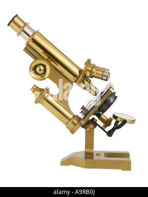 Close up of old fashioned microscope slides Stock Photo - Alamy