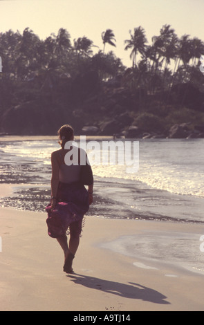 Evening : beach in south India Stock Photo - Alamy
