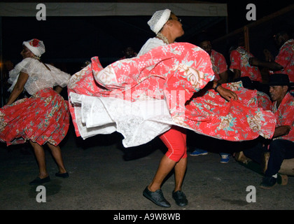 Creole dance performance in the harbour of São Luis Brazil Stock Photo ...