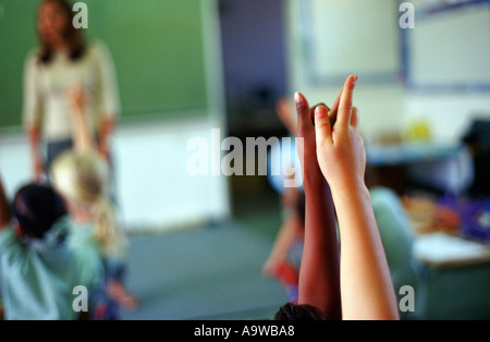 Multicultural class answering questions Johannesburg Gauteng South ...