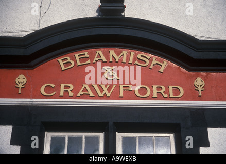 Beamish Crawford Brewery Cork City Ireland Brewery sign Stock Photo ...