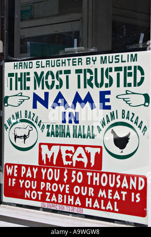STREET SCENE Chicago Illinois Muslim woman observing hijab shop for ...