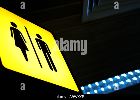 Toilet signs Seeb International airport Muscat Oman Stock Photo - Alamy