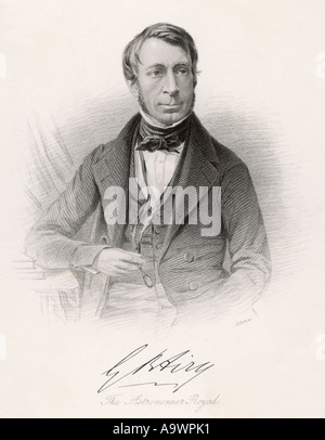 Sir George Biddell Airy, 1801-1892. English mathematician and ...