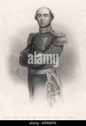 SIR WILLIAM FENWICK WILLIAMS Stock Photo - Alamy