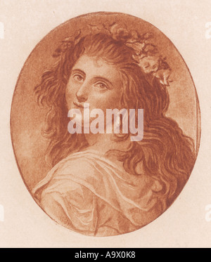 Emma Lady Hamilton,1761 - 1815. Mistress of Lord Horatio Nelson. From ...