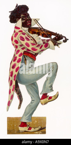 Minstrel and Violin Stock Photo - Alamy