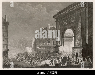 On July 14, 1789, the people of Paris stormed the Bastille, a fortress ...