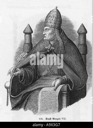 POPE GREGORIUS VII Stock Photo - Alamy