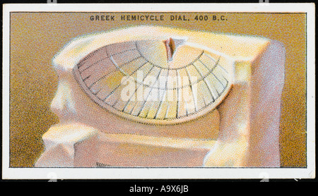 Greek Hemicycle Dial Stock Photo - Alamy