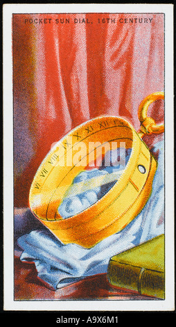 Pocket Sun Dial Stock Photo - Alamy