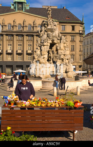 Main Square in Brno old town in the Czech Republic Stock Photo - Alamy