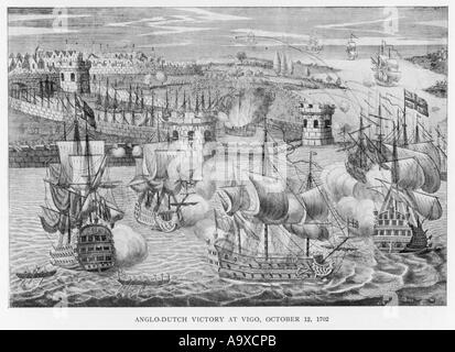 VICTORY AT VIGO/1702 Stock Photo - Alamy