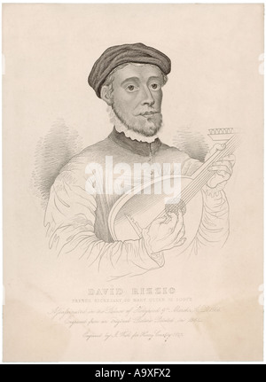 Rizzio Plays Lute Stock Photo - Alamy