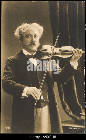 Pablo Sarasate - Spanish violinist Stock Photo - Alamy
