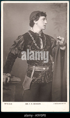 Sir Frank Robert Benson, actor Stock Photo - Alamy