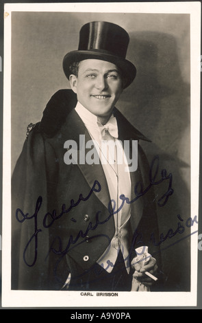 Carl Brisson a Danish film actor Stock Photo - Alamy