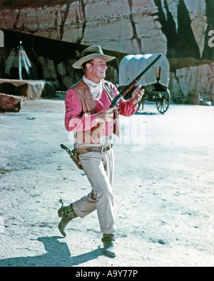 JOHN WAYNE - US film actor famous for his Western roles Stock Photo - Alamy