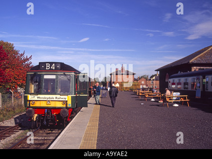 Leeming Bar Railway Station (Wensleydale Railway), North Yorkshire ...