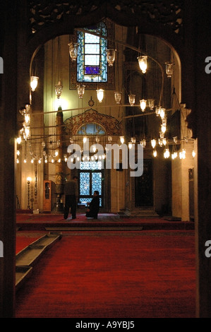Turkey, Istanbul, Beyazit Mosque, Interior Stock Photo - Alamy