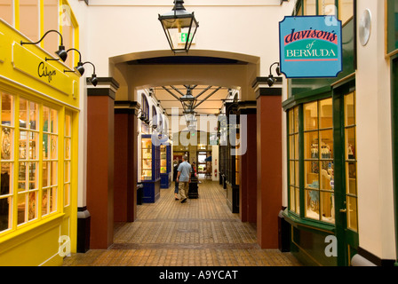 Bermuda. Souvenirs at the Clocktower Mall at the Royal Naval Dockyard ...