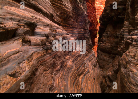 Knox Gorge at Karijini National Park, Pilbara, Western Australia Stock ...