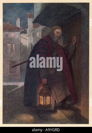 The Merchant of Venice, Act II, Scene V. Before Shylock's House ...