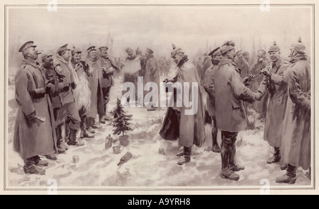 Christmas Truce 1914 Ww1 Stock Photo - Alamy
