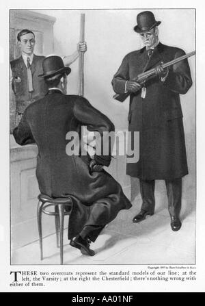 American Overcoats 1907 Stock Photo - Alamy