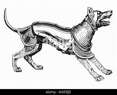 Ancient Dog Armour 2 Stock Photo - Alamy
