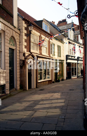 Grape Lane, Whitby Old Town, Yorkshire Stock Photo - Alamy