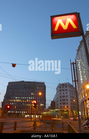 Missori Linea 3 Metropolitana Metro Station Milan Italy Stock Photo - Alamy