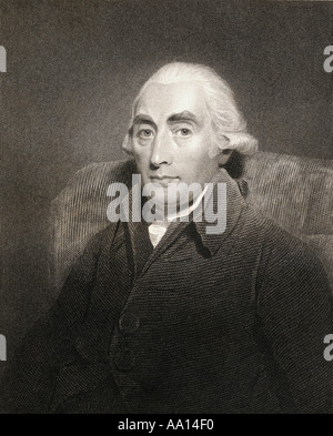 Joseph Black (1728-1799) on engraving from the 1800s. Scottish ...