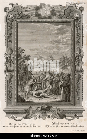 Jesus as exorcist Stock Photo - Alamy