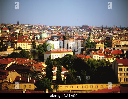 Czechoslovakia Praha Overall view Stock Photo - Alamy