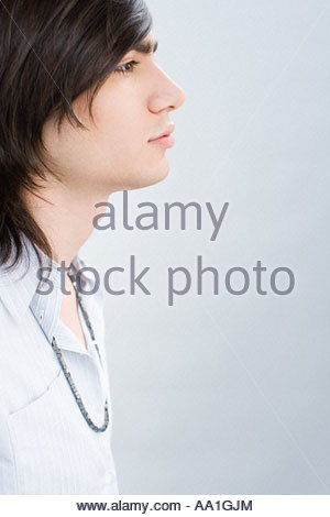 The profile of a young Latin / Hispanic man Stock Photo: 30356406 - Alamy