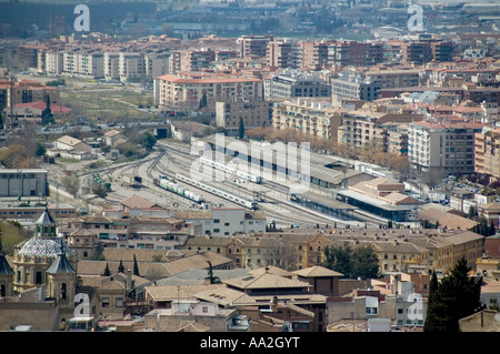 Train Station of Granada, Spain Stock Photo: 90916079 - Alamy