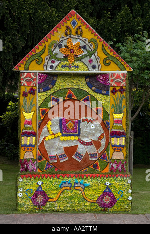 wirksworth well dressing 2007 Stock Photo - Alamy
