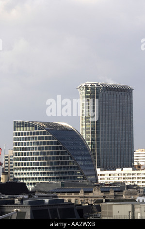 Moor house and CityPoint office buildings in Broadgate offices London ...