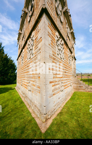 The Triangle Lodge at Rushton Stock Photo - Alamy