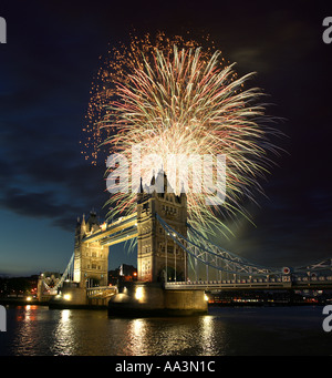 Stunning display of magnificent fireworks bursting in vibrant colors ...