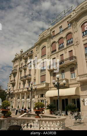 The Grand Hotel Rimini Northern Italy Europe Stock Photo - Alamy