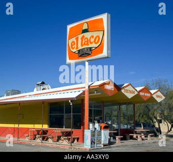 An El Taco fast food restaurant in Tucson Arizona Stock Photo - Alamy
