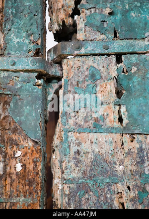 Edwin Fox Sailing Ship Hull in Dry Dock, Picton New Zealand. The oldest ...