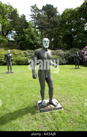 Statues on display at the Yorkshire Sculpture Park Bretton South ...