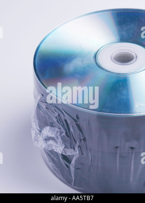 cd pack pile packaging Stock Photo - Alamy