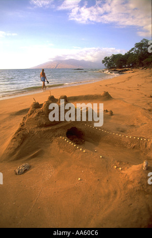 Sand Castle Wailea Beach Wailea Maui Hawaii USA Stock Photo - Alamy