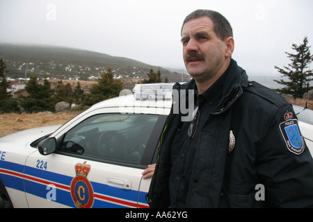 Royal Newfoundland Constabulary police officer in Newfoundland Canada ...