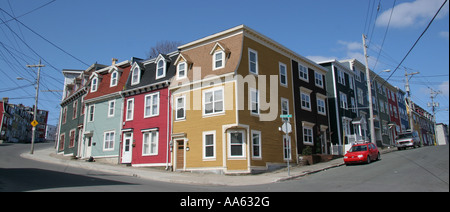 Colourful Houses Of Prescott Street And Gower Street St John's ...